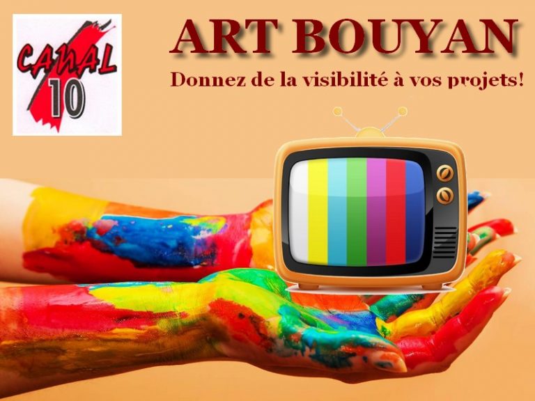 Première émission télévisuelle Art Bouyan! – Collège Fontaines Bouillantes